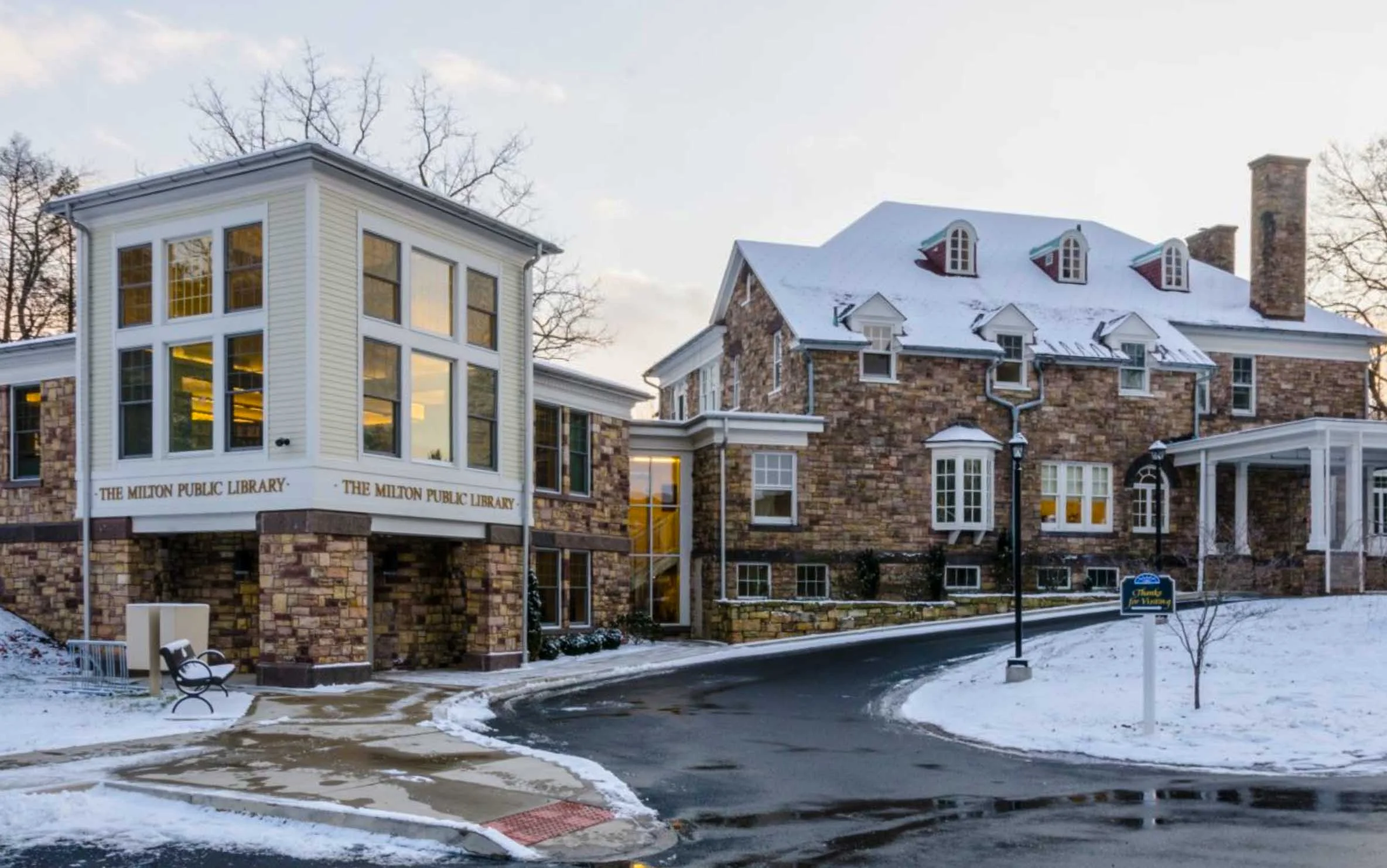The Milton Public Library — Thomas R Harley Architects