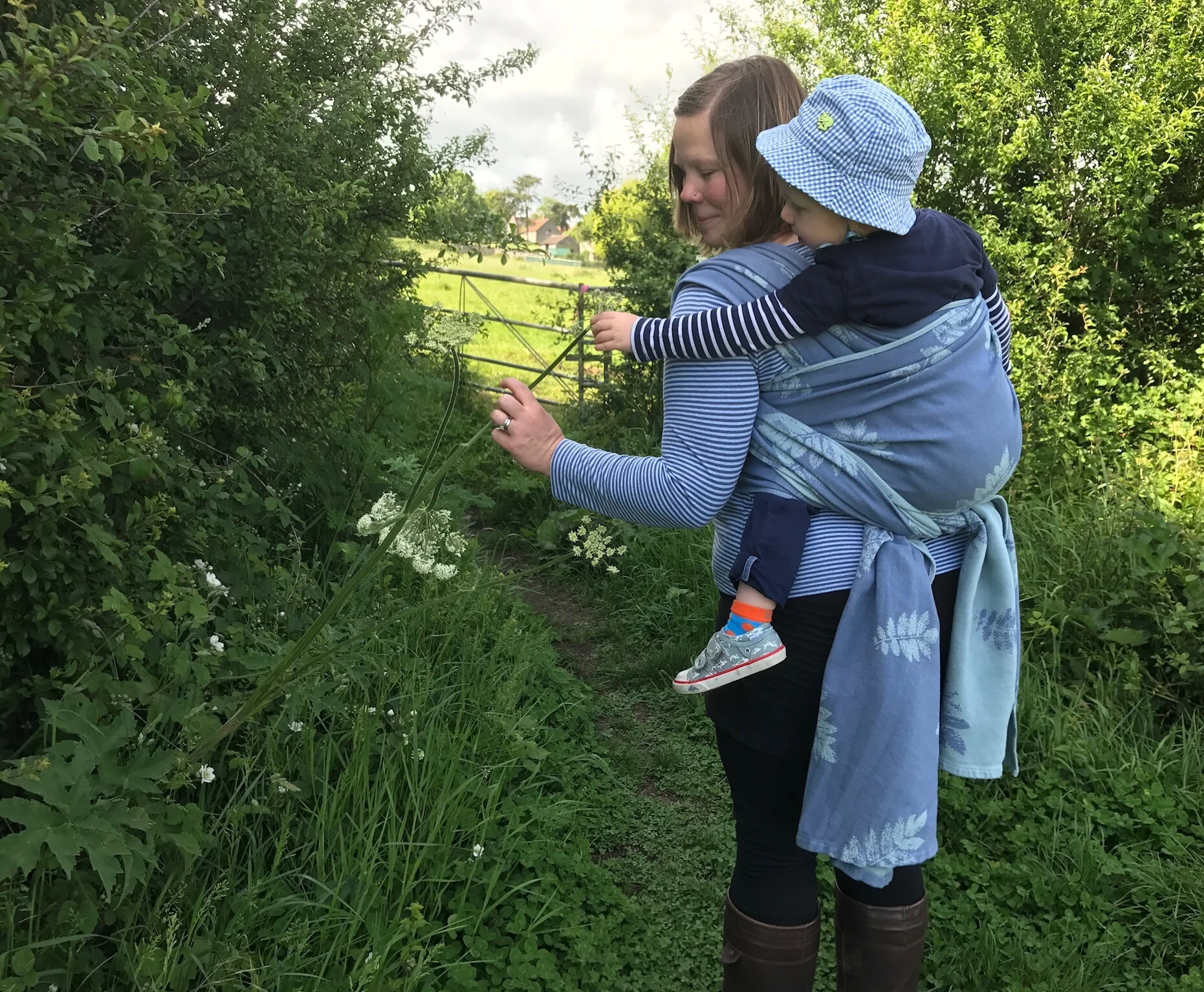 Rowan Bay Sorbus Double Weave Prototype — The Wrapping Years