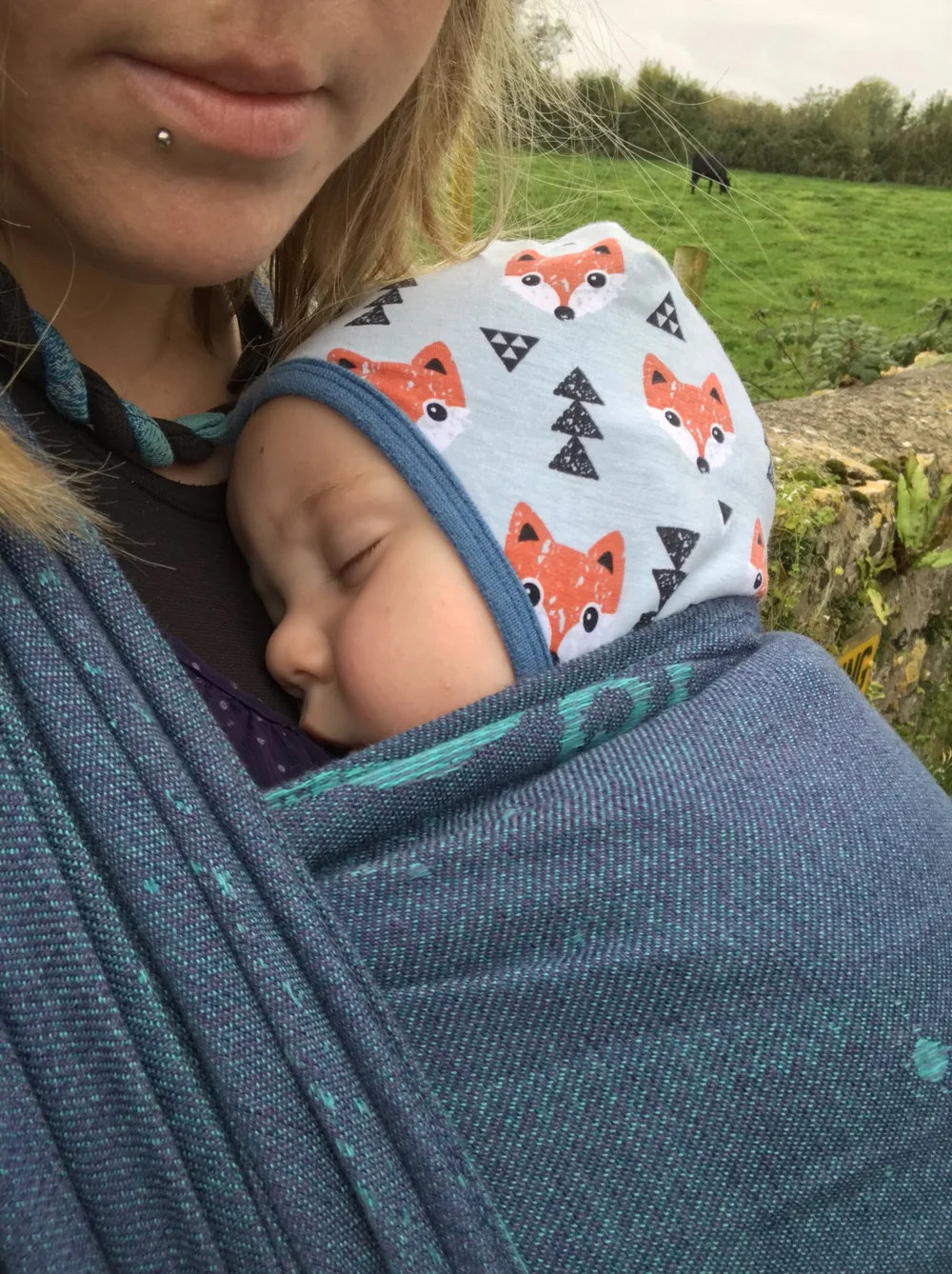 Firespiral Cloudburst Cascade Seafoam — The Wrapping Years