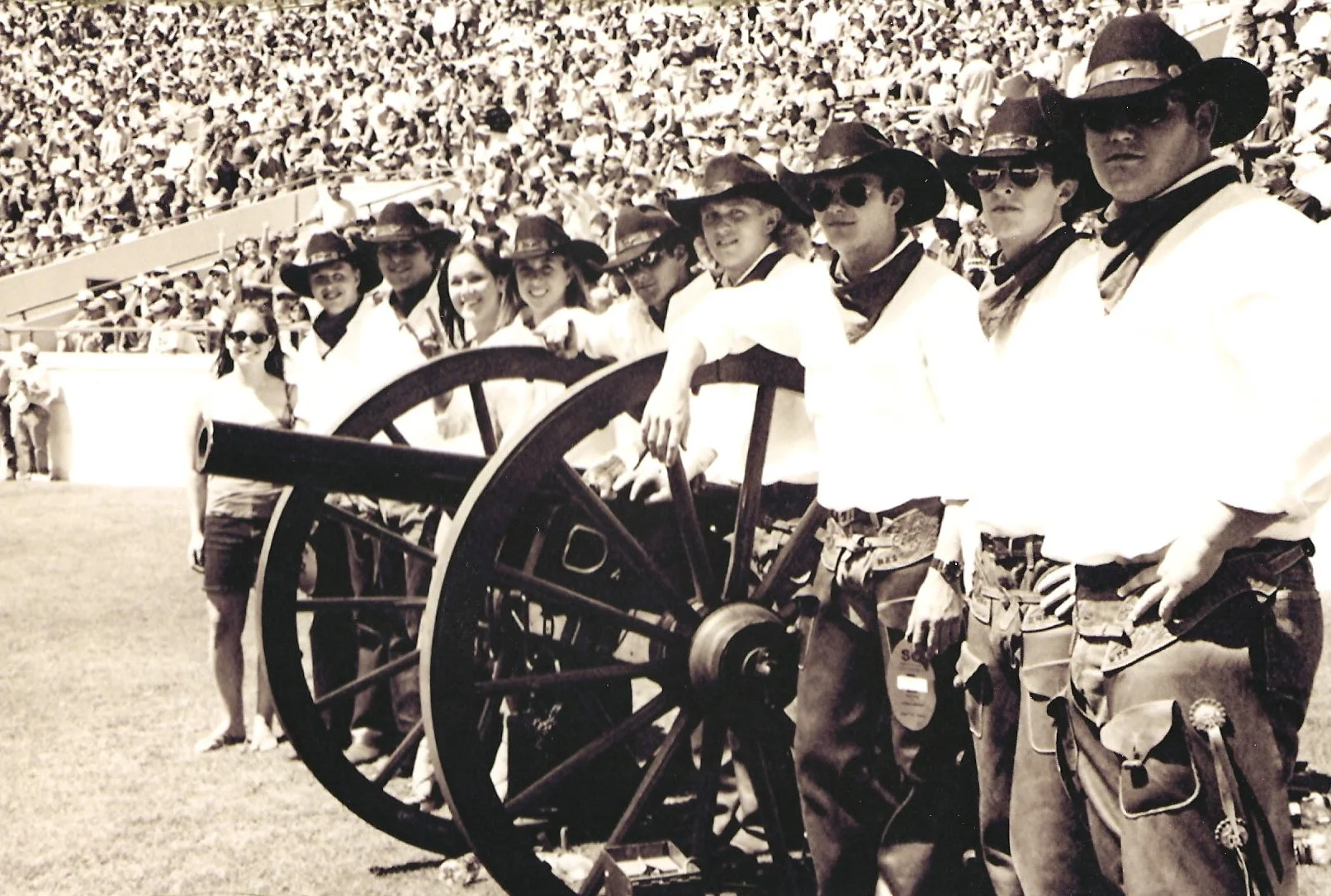 Smokey The Cannon — Texas Cowboys