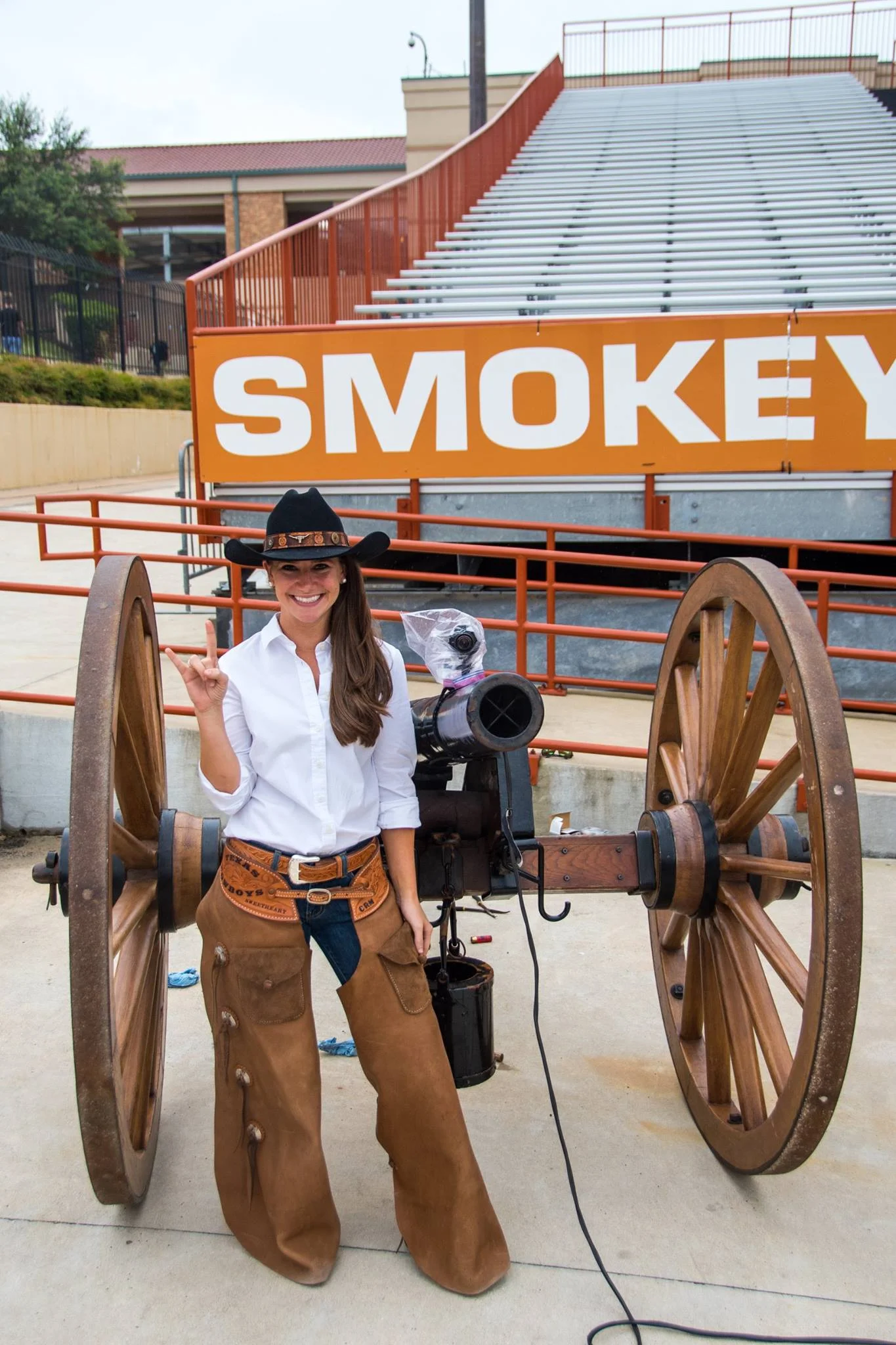 Smokey The Cannon — Texas Cowboys