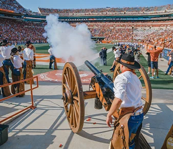 Smokey The Cannon — Texas Cowboys