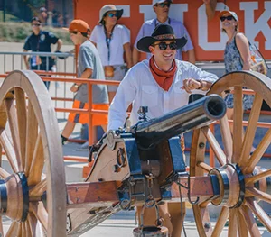 Smokey The Cannon — Texas Cowboys