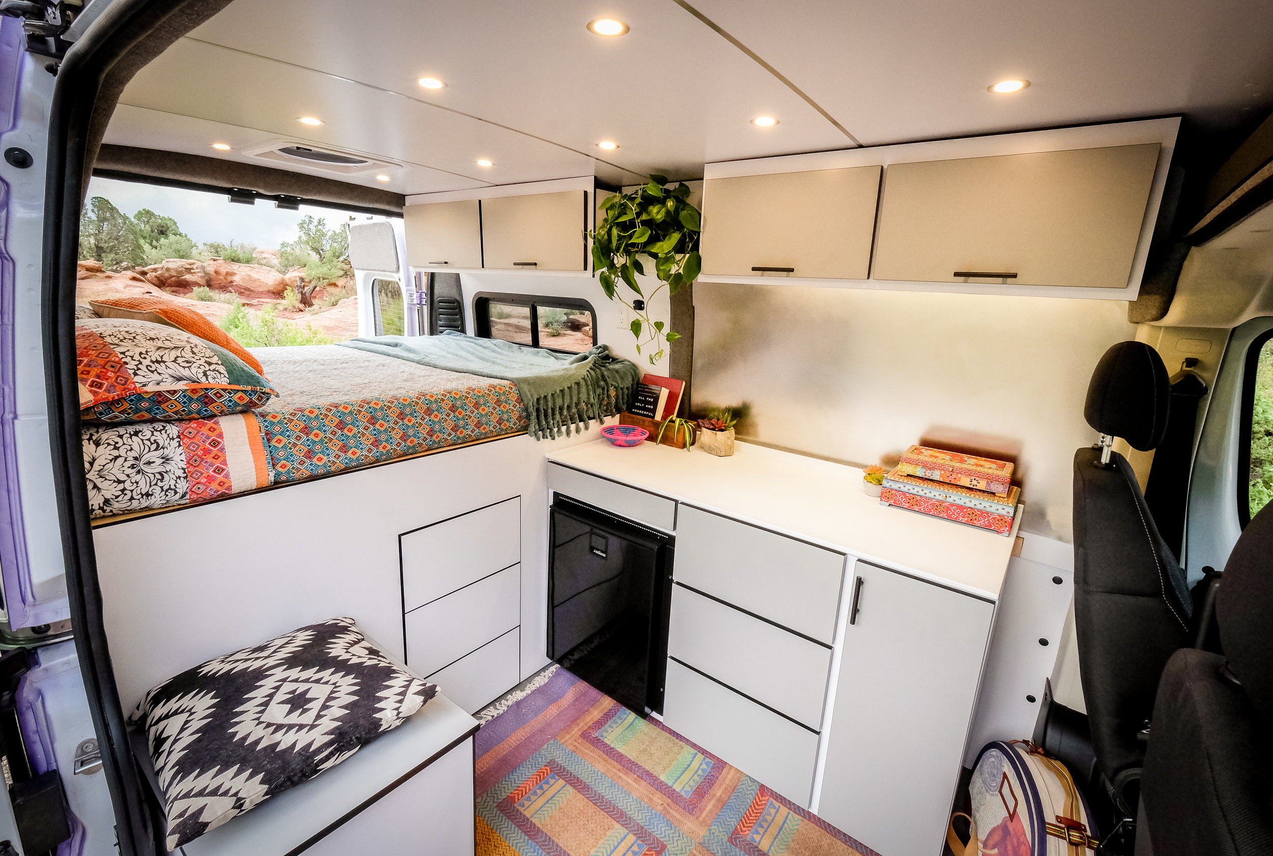 "Dandy" Vanlife Customs 136" Purple Promaster Conversion Camper ...