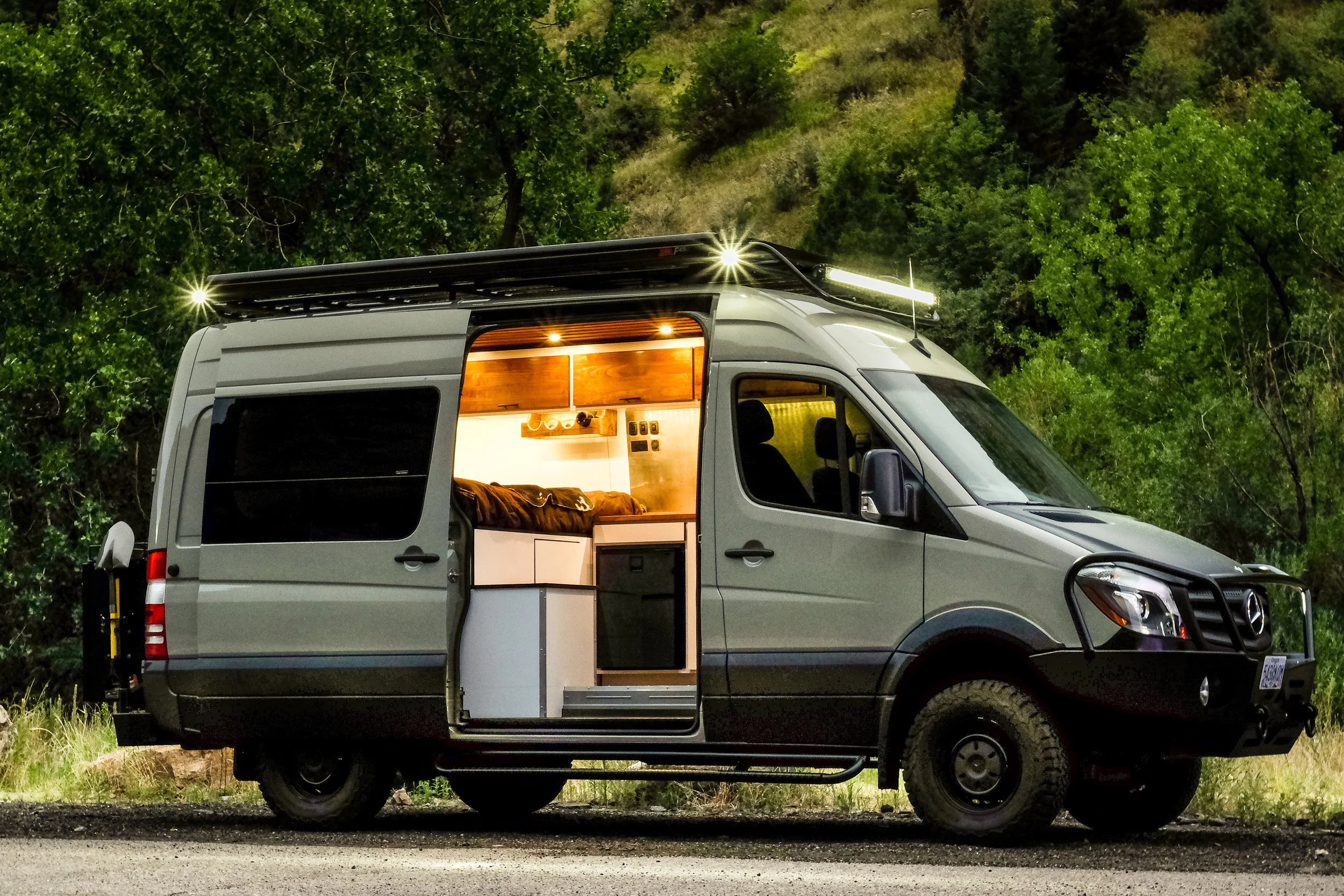 Chad s 144 Sprinter Custom Van Builder Vanlife Customs