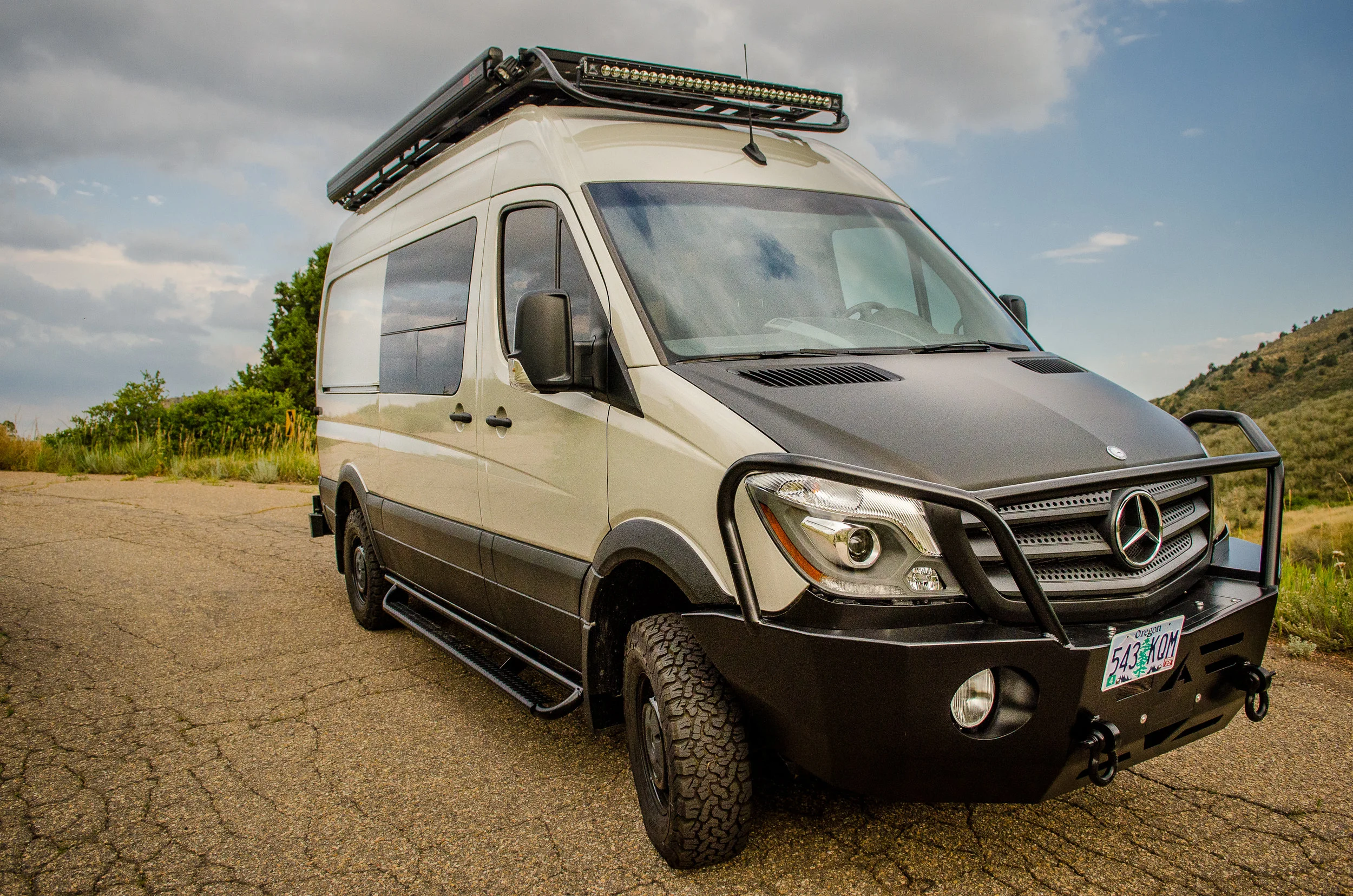 Chad s 144 Sprinter Vanlife Customs 4x4 Sprinter Van Conversion Chad s 144 Sprinter Vanlife Customs 4x4 Sprinter Van Conversion