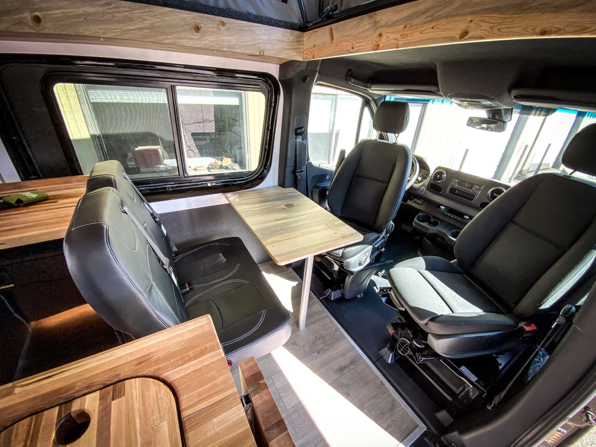 144" Pop Top Sprinter 4x4 - Custom Conversion — Custom Van Builder ...