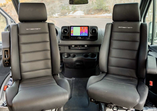Seats and Swivels — Custom Van Builder | Vanlife Customs
