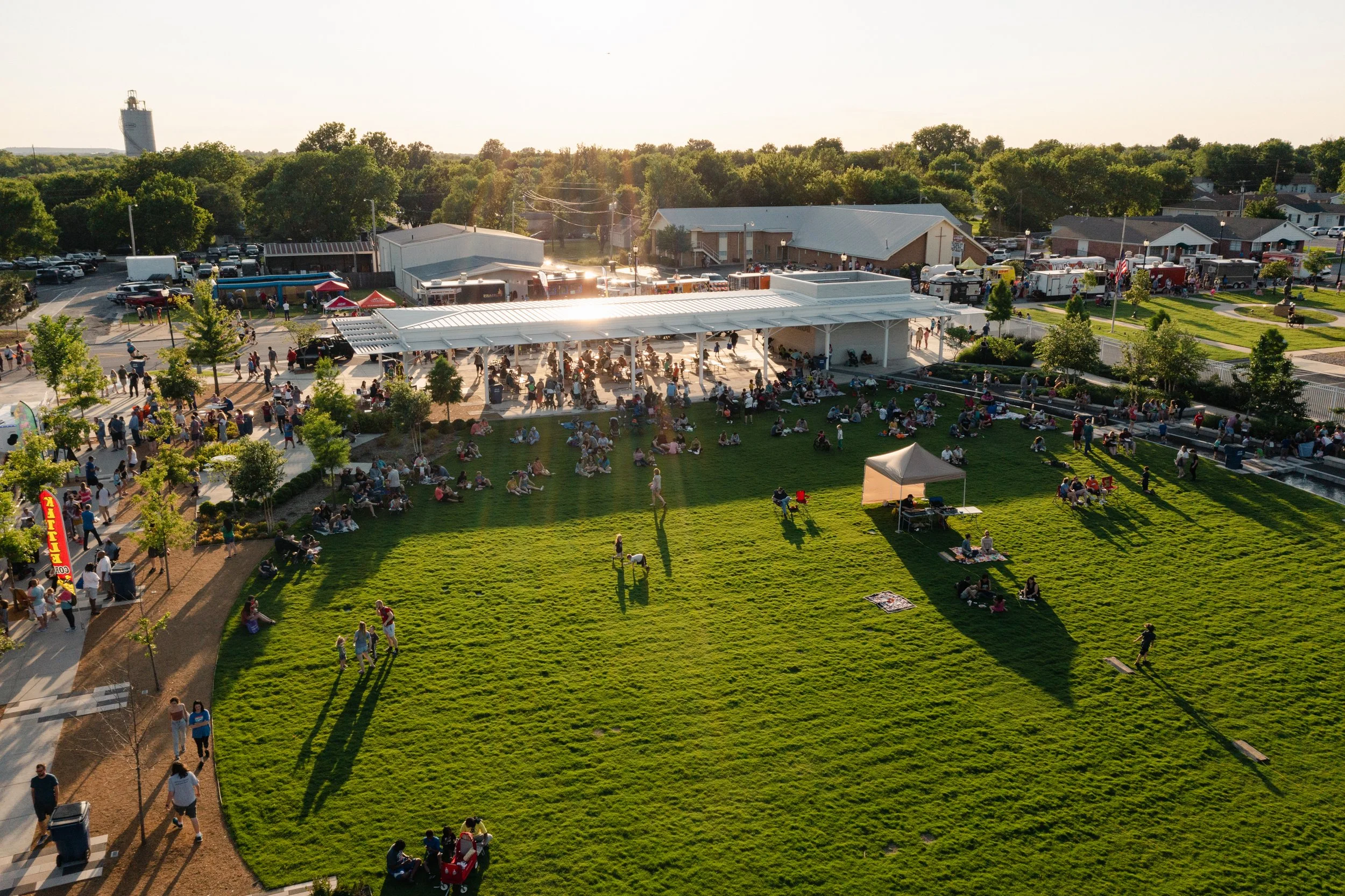 The official page for the Redbud District - Owasso's Downtown