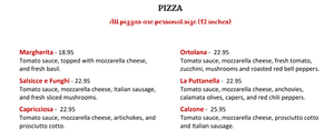 Menu — Il Paesano Ristorante Italiano