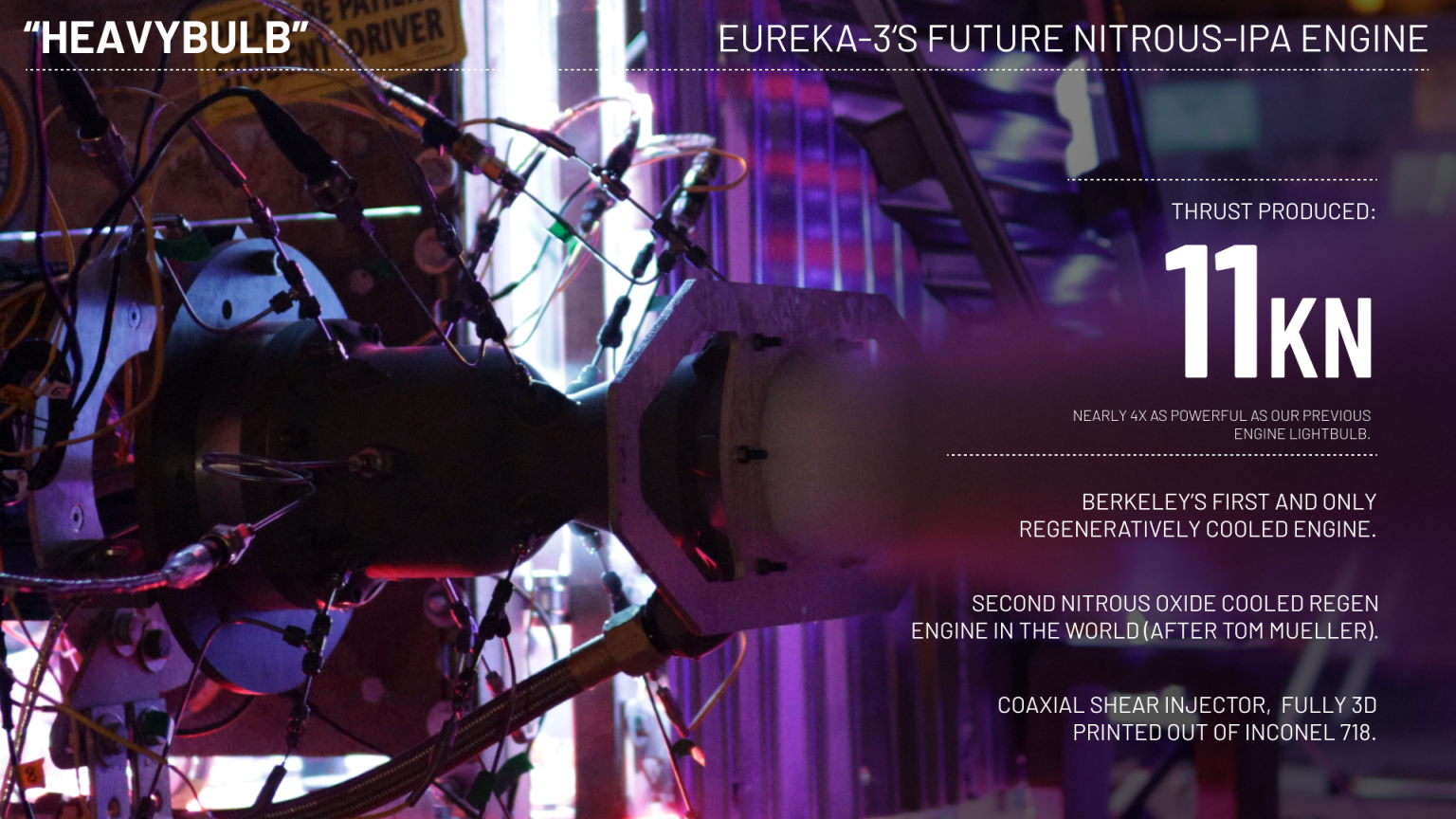 "HEAVYBULB" REGEN ENGINE — Space Enterprise at Berkeley