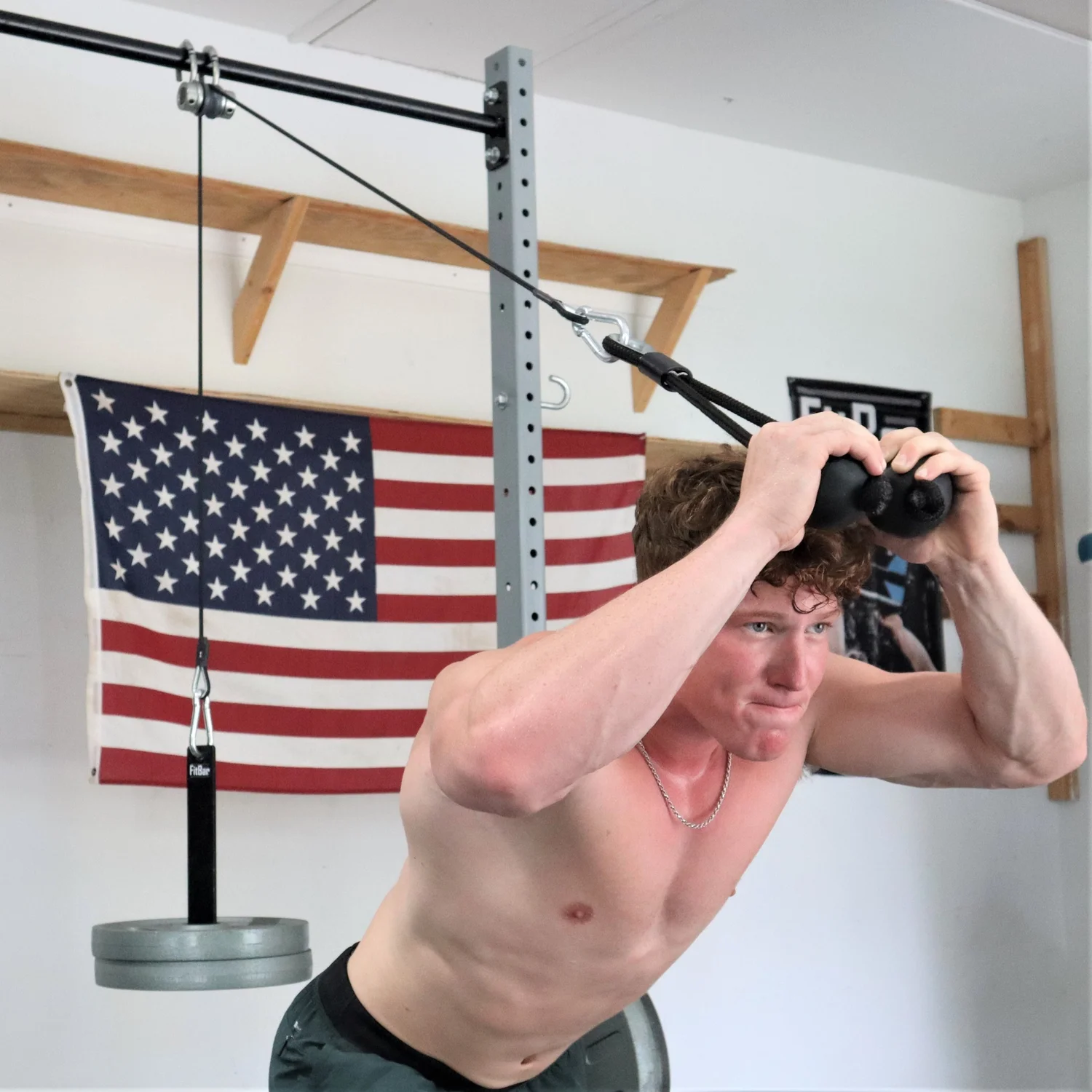Cable Rope Overhead Triceps Extension Cable Rope Overhead Triceps Extension