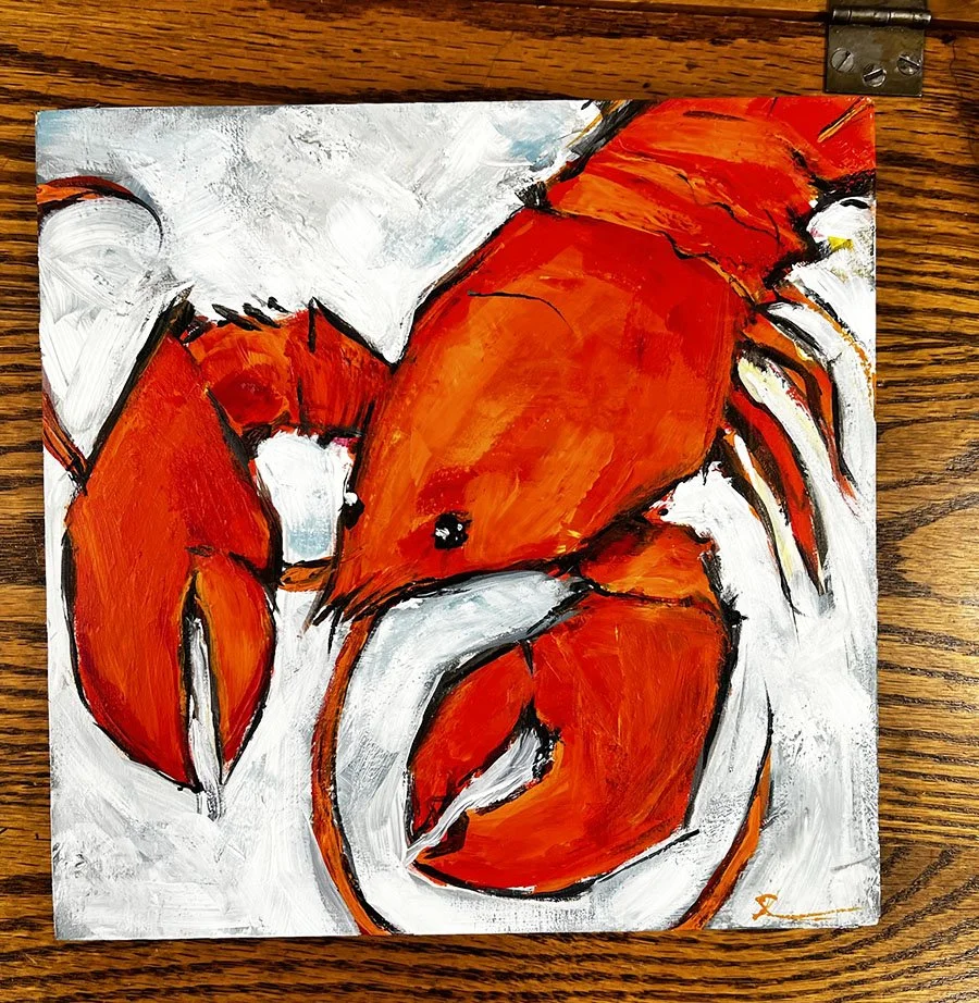 Lobster Painting Lobster Painting