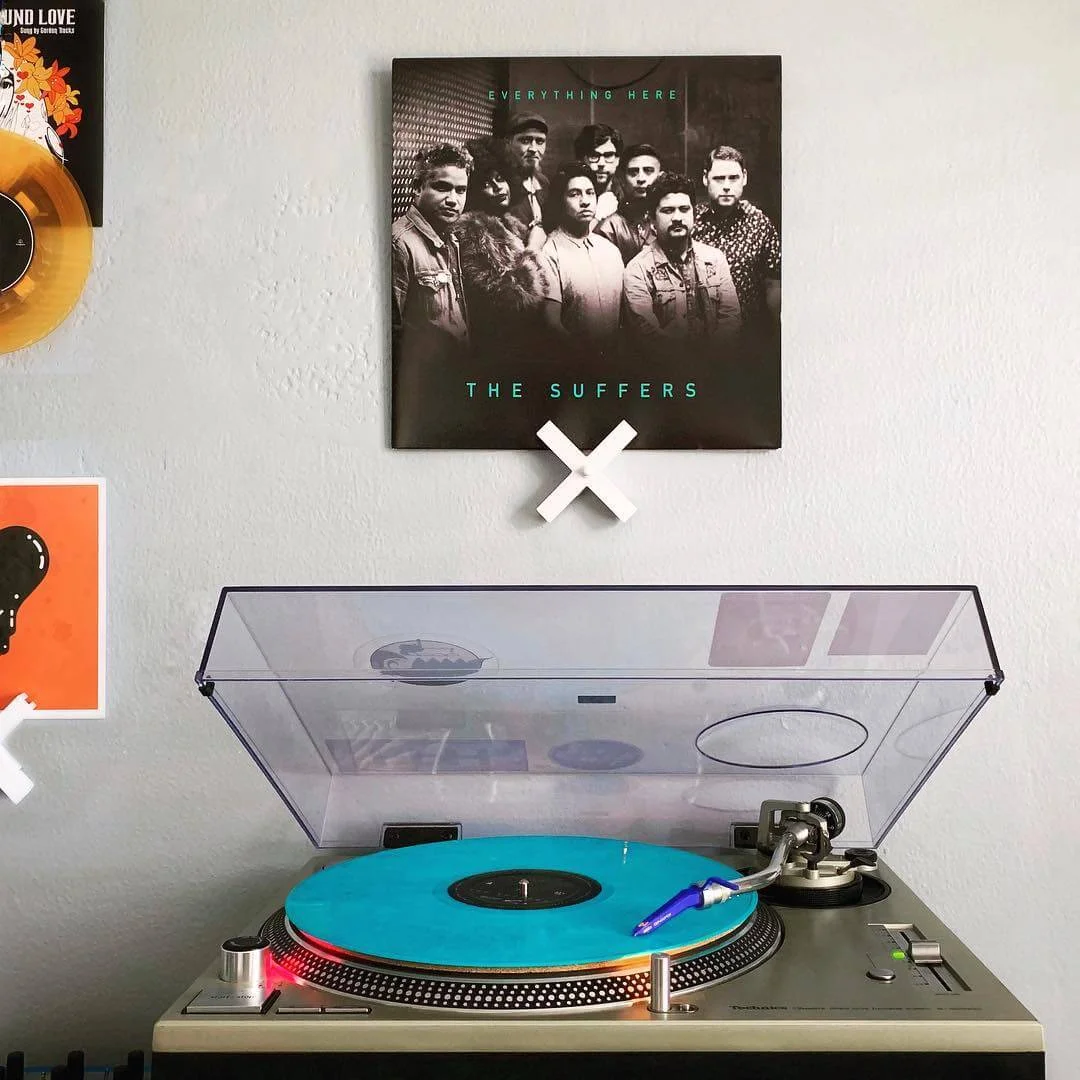 record wall display mount