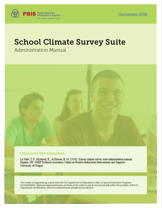 The School Climate Survey Suite — Massachusetts Tools for Schools