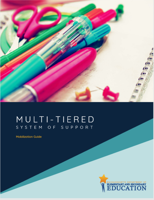 MTSS Mobilization Guide — Massachusetts Tools for Schools