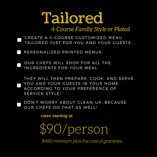 Private Event & Personal Chef | San Diego | Dinner with a Chef