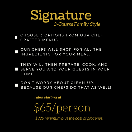 Private Event & Personal Chef | San Diego | Dinner with a Chef