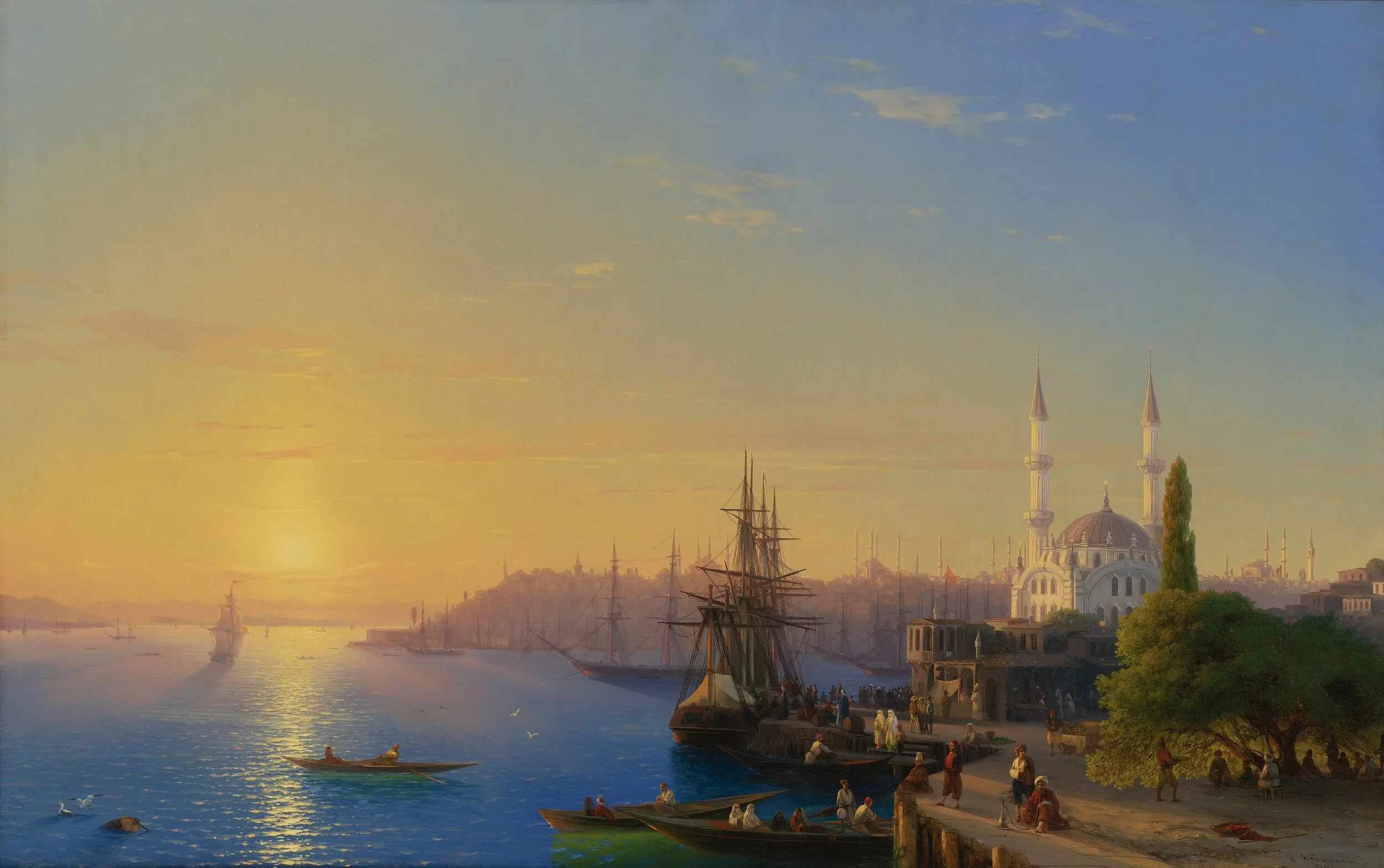 Constantinople Painting