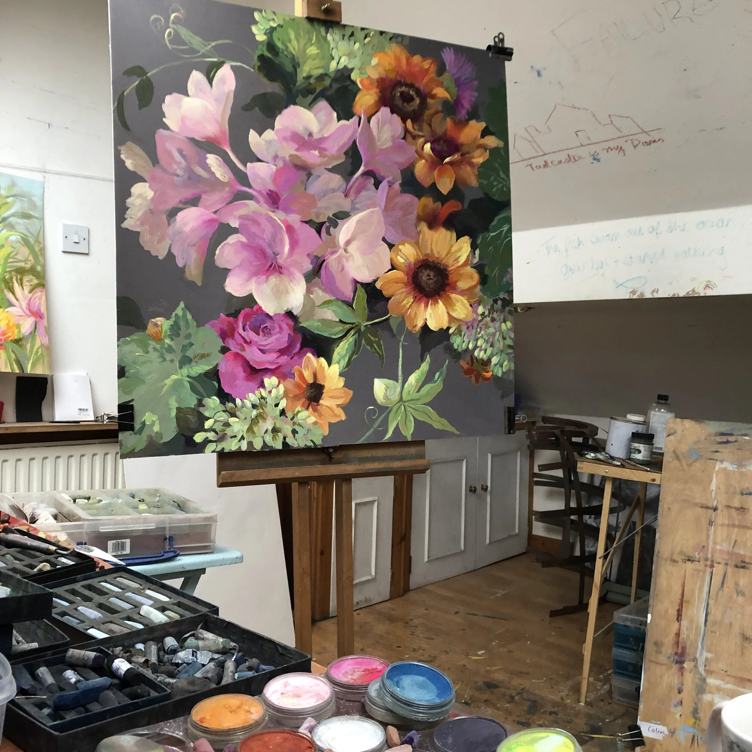 Nel Whatmore-Video of Artist Painting - Current works by Nel Whatmore