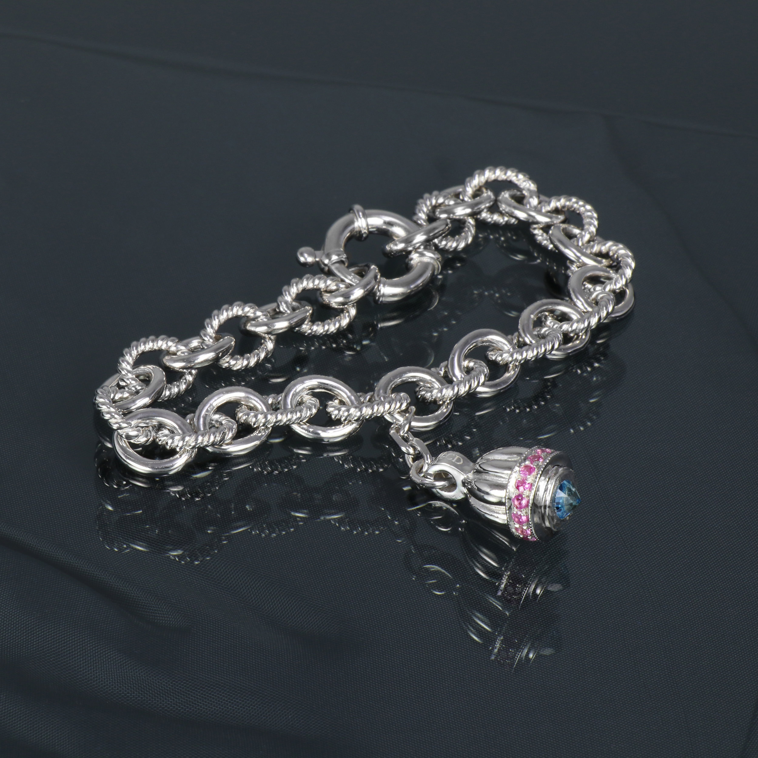 Jeweled sterling drop bracelet — GREGORY CRAWFORD FINE JEWELRY DESIGN ...