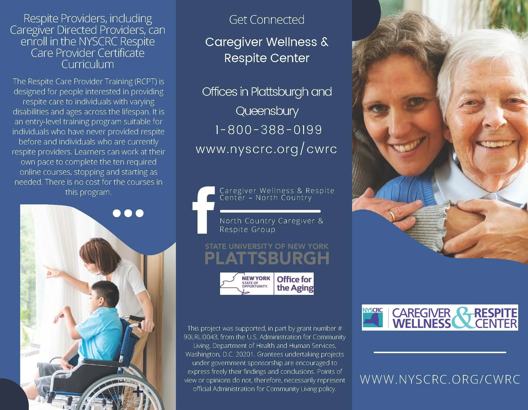 Caregiver Wellness and Respite Center — NYSCRC