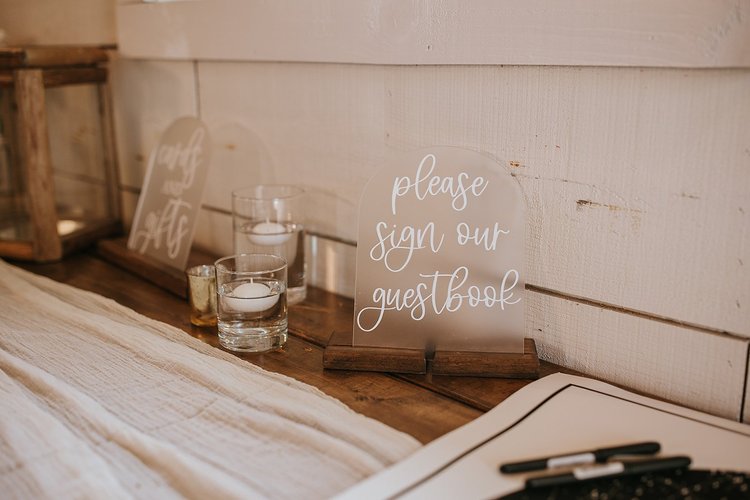 Table Numbers, Accent Signs + Sign Holders — Elysian Weddings & Events