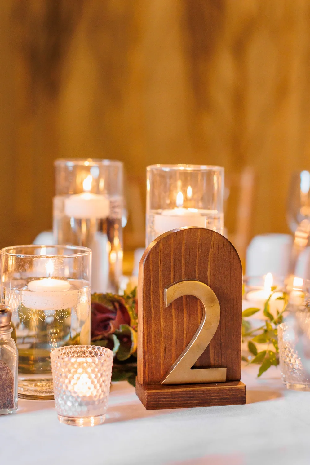 Table Numbers, Accent Signs + Sign Holders — Elysian Weddings & Events