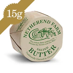 Individually wrapped butter portions UK — Netherend Farm