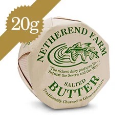 Individually wrapped butter portions UK — Netherend Farm
