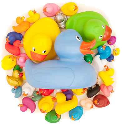 Rubber ducks and Weighted Ducks, Branded and Customised for Events and ...