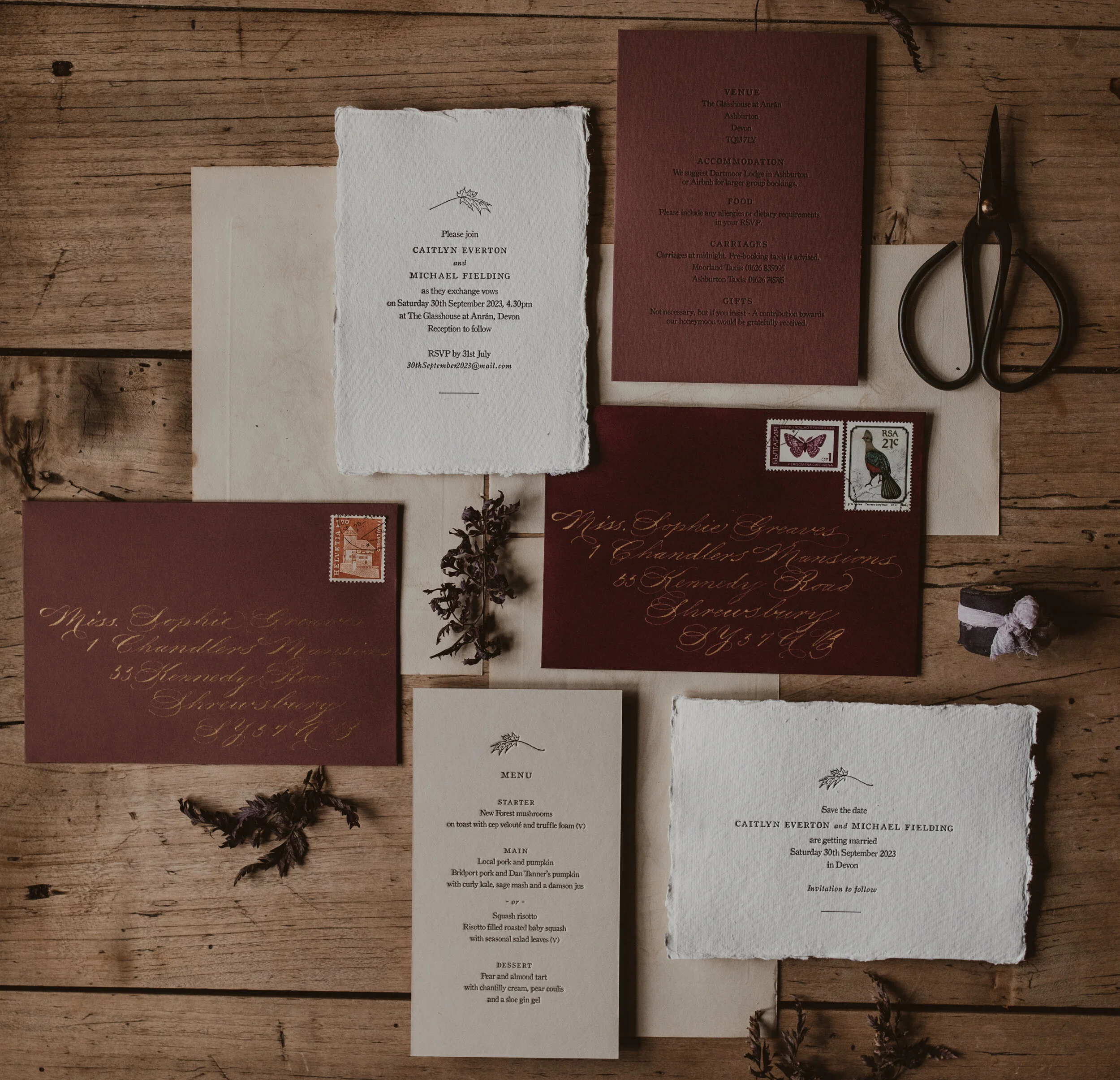 Artcadia | Luxury Bespoke Wedding Invitations & Stationery ...
