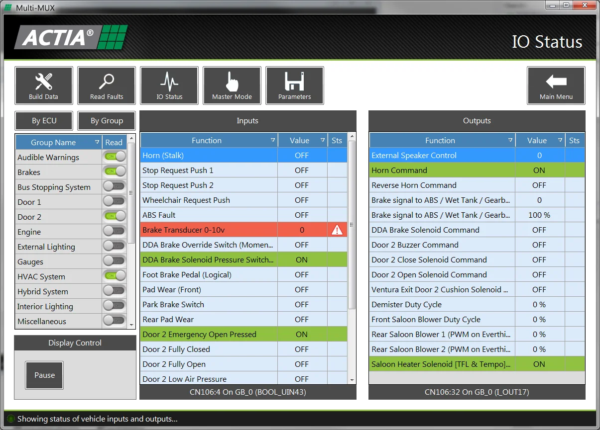 Multi-MUX — Actia (UK) LTD