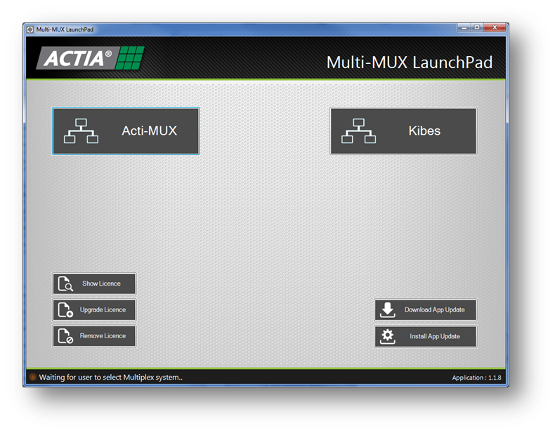 Multi-MUX — Actia (UK) LTD
