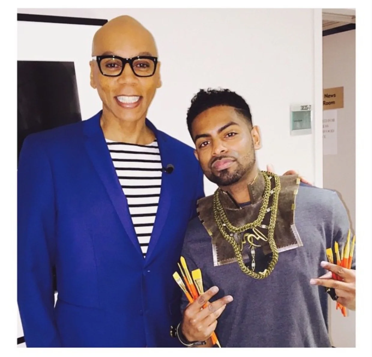 Skin Wars, red carpet premiere & Access Hollywood Live — Randy Luna