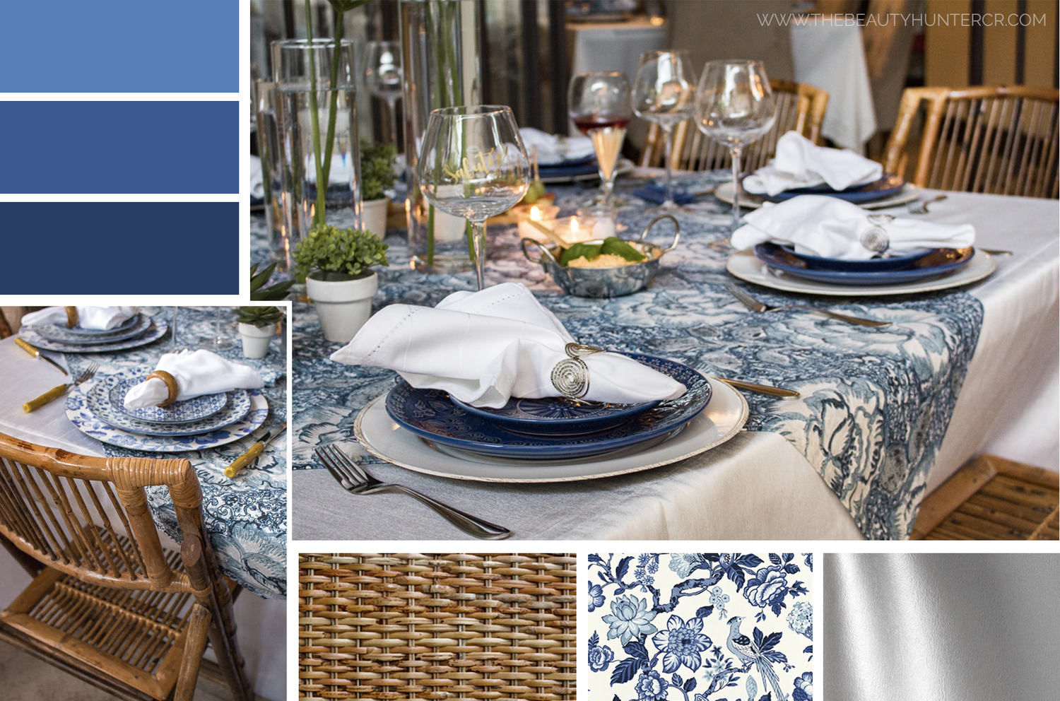 Presets by Valeria Homberger — Cómo decorar la mesa en tonos azules