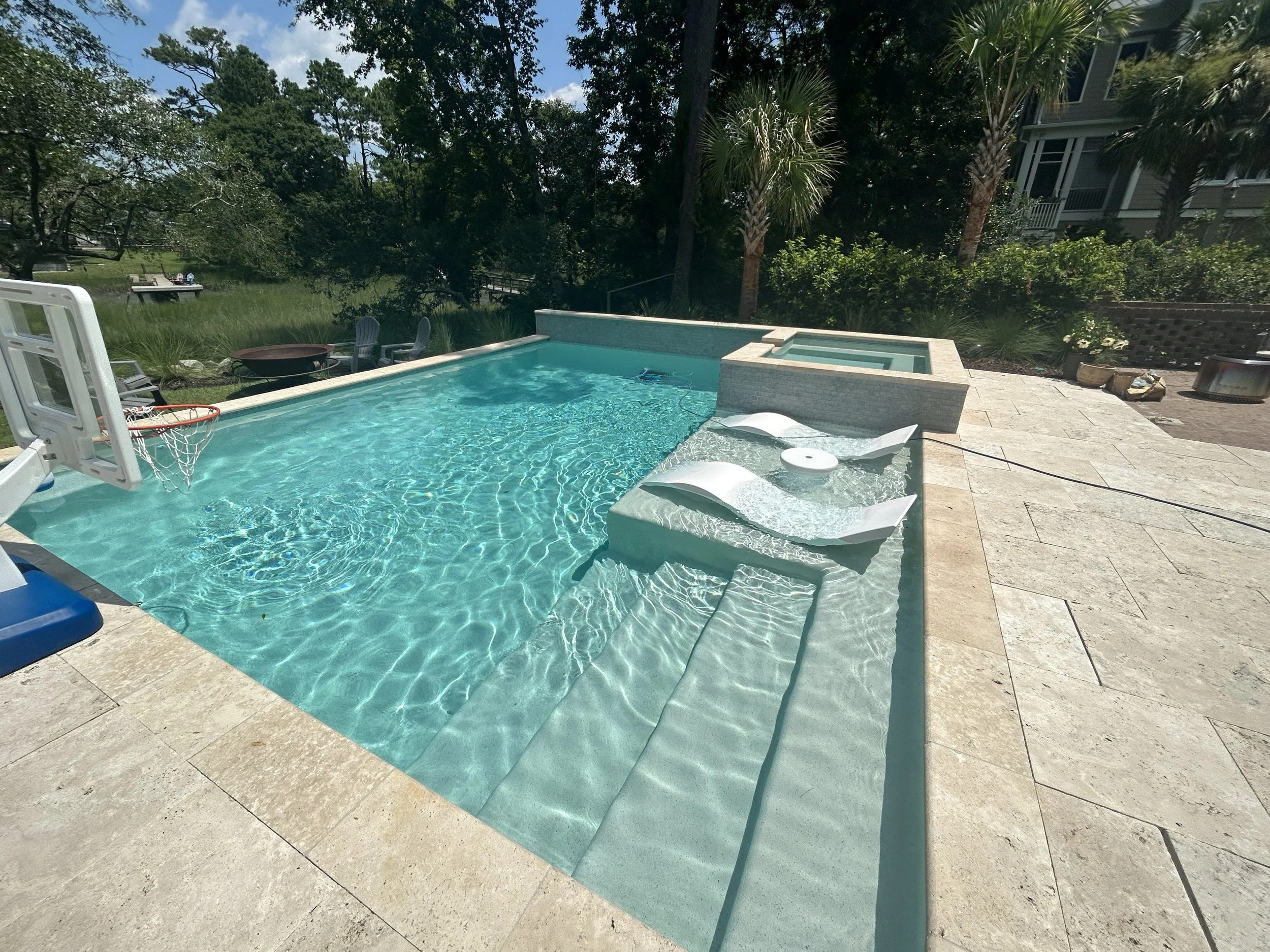 Pools Charleston — Tidal Pools Swimming Pool Construction Charleston SC