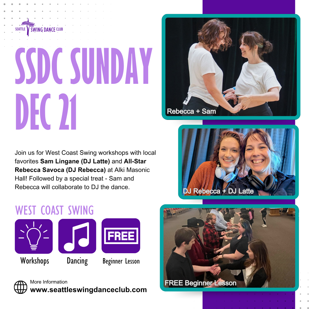 Seattle West Coast Swing Workshops and Social Dance with All-Star ...