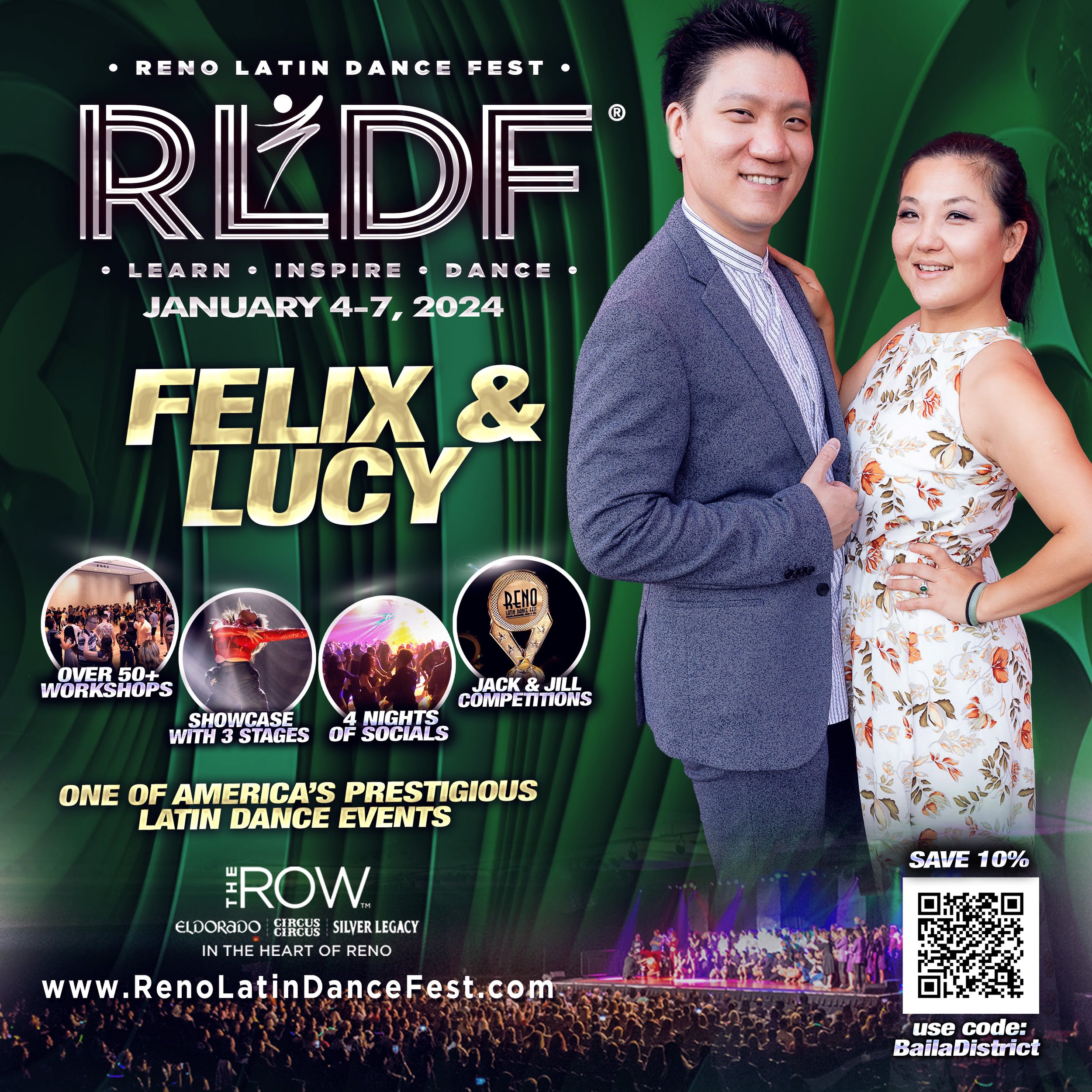 Salsa/Bachata/and more — Reno Latin Dance Fest