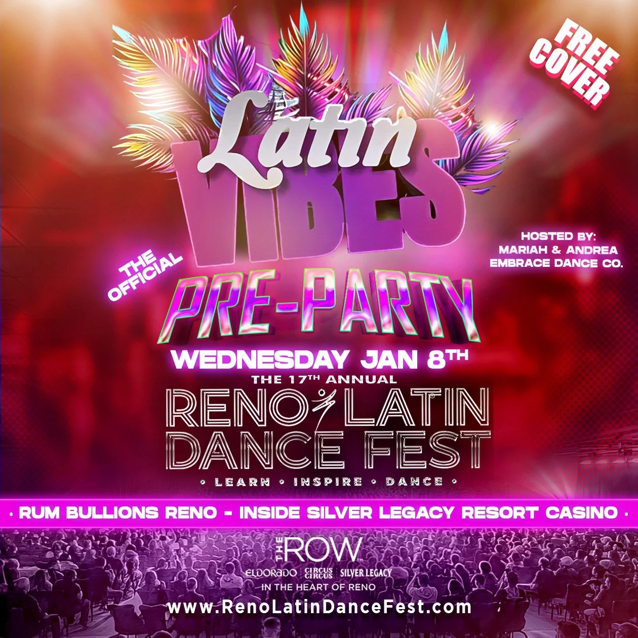 Shows Social Parties — Reno Latin Dance Fest