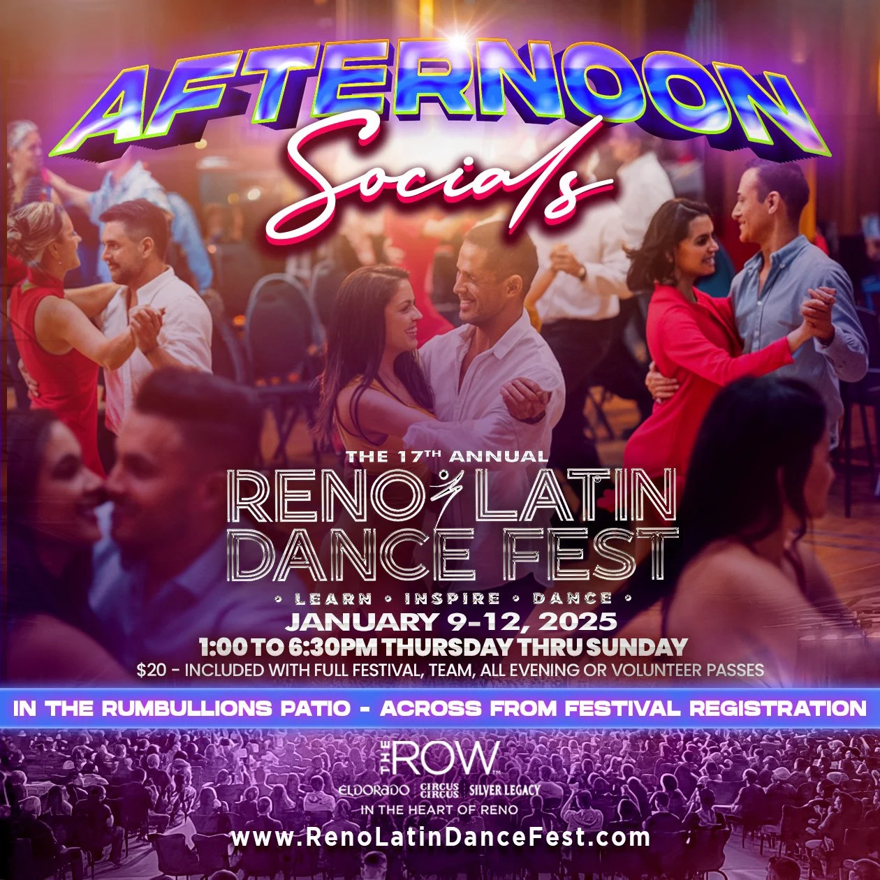Shows Social Parties — Reno Latin Dance Fest