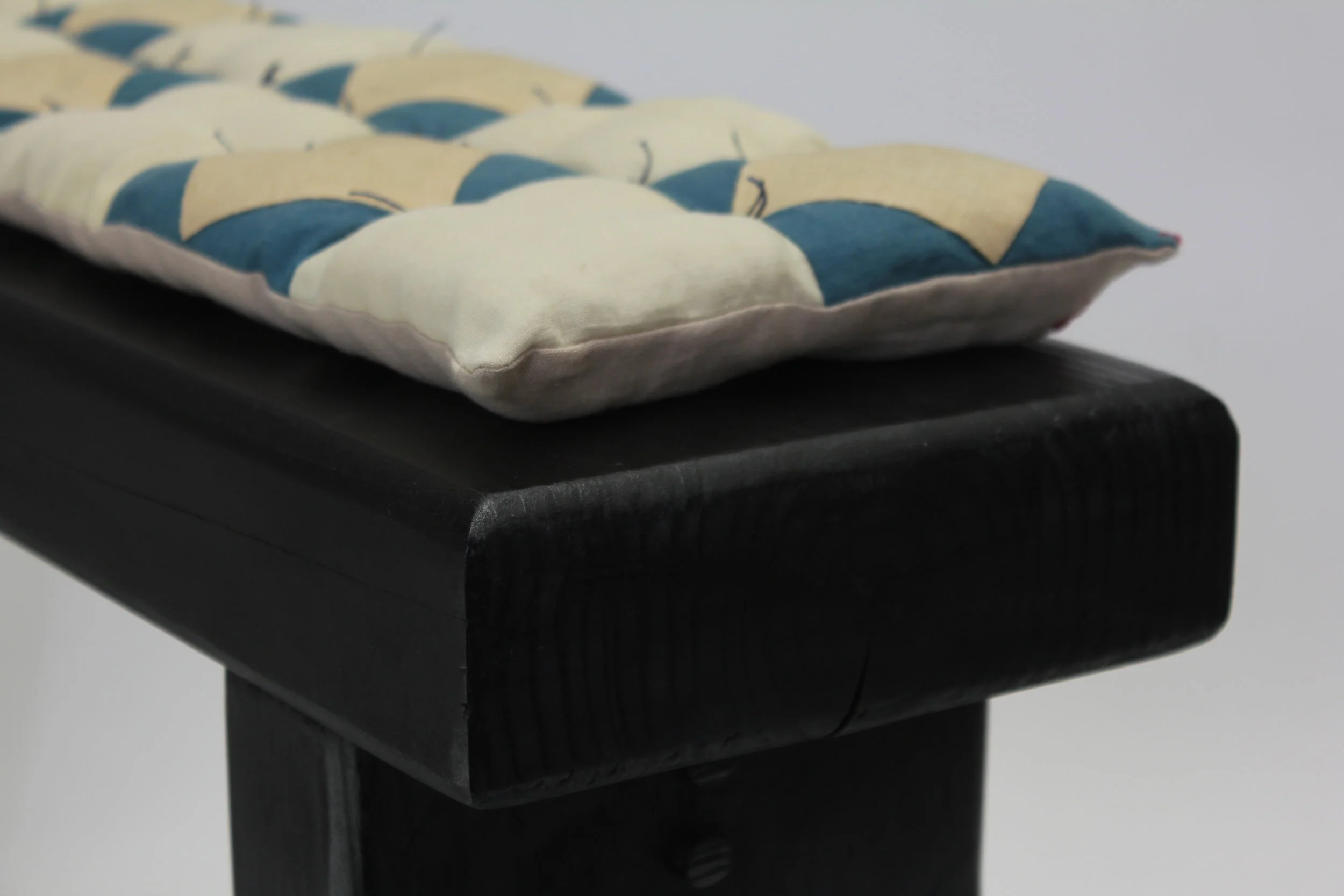 Hinoki Bench Indigo — Lola Lely Studio