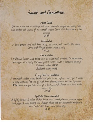 T Bar — Hoagies Pizza and Pasta