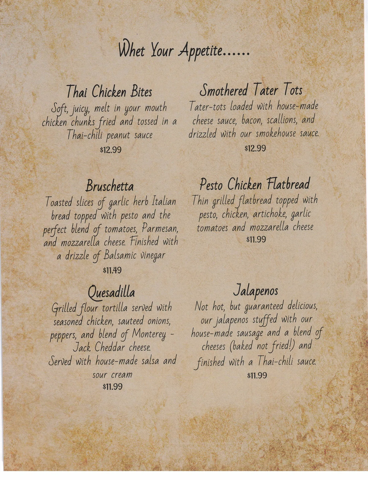 T Bar — Hoagies Pizza and Pasta