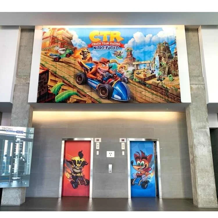 Azur impression — Vinyle autocollant