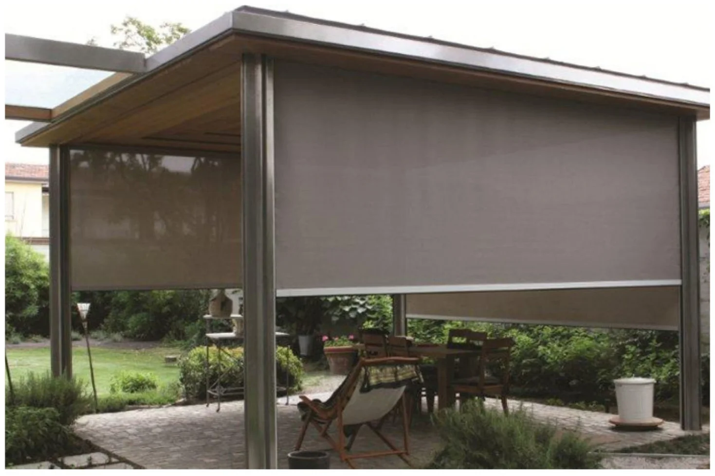 Solskjerming ute - vinduer, hagestuer, balkonger, terrasser — WEBA