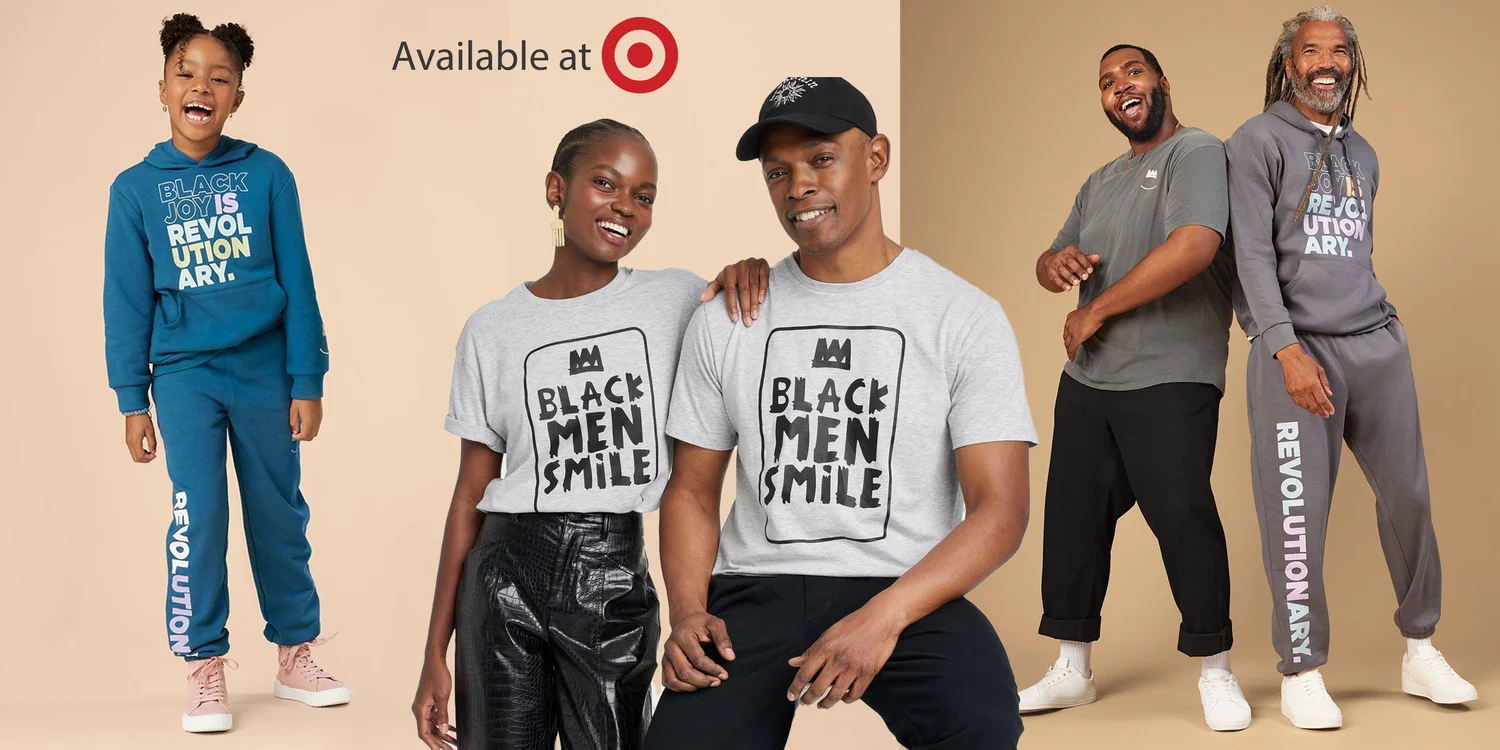 A Joyful Revolution: Black Men Smile® Apparel Headed to Target Stores ...