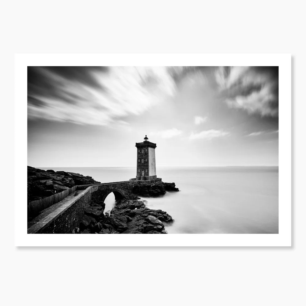 Lighthouse Art Black And White