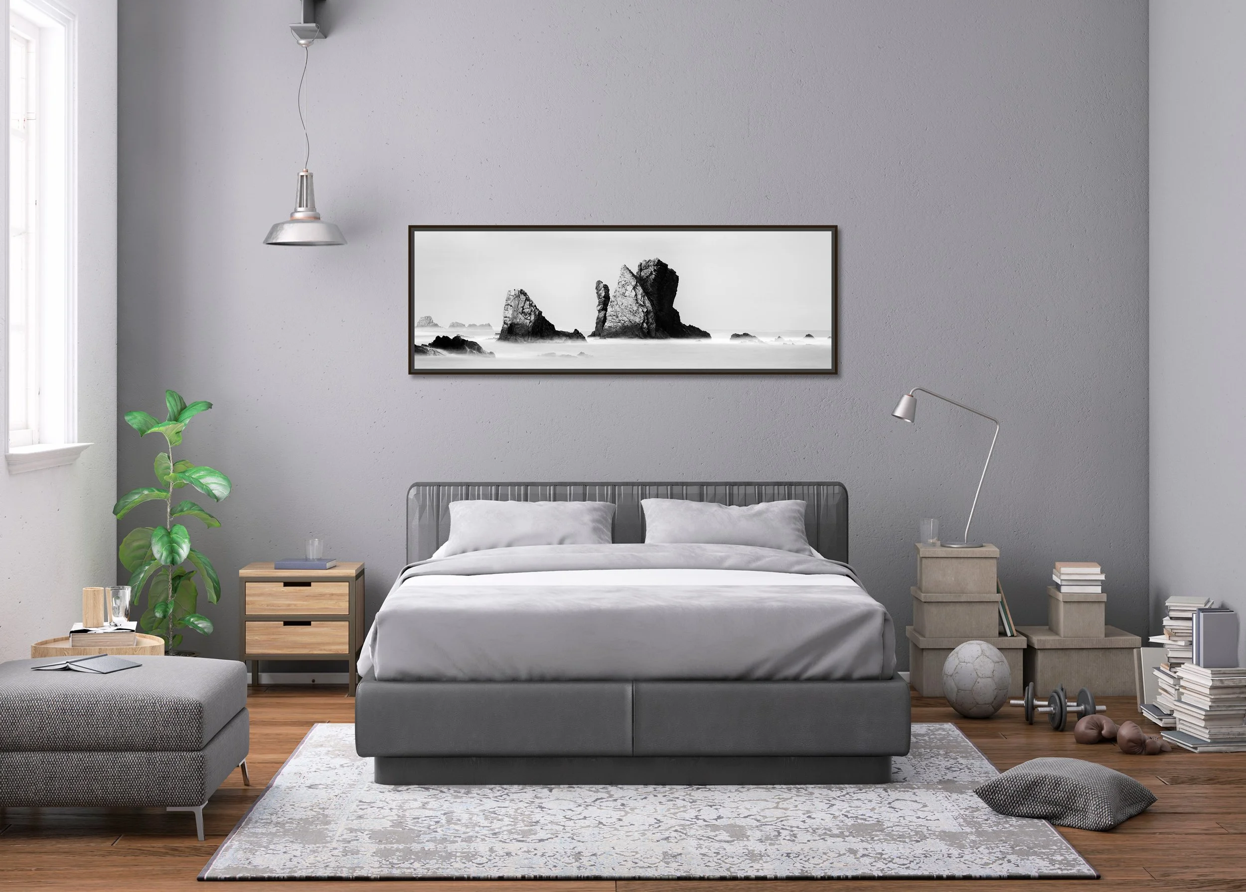 Gerald Berghammer | Beach of Silencio Panarama, monochrome, long ...