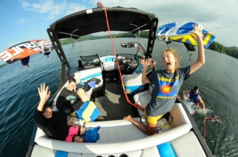 Wakeboard Wakesurf Waterski Overnight Summer Camp in NH